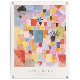 Poster Reinders "Paul Klee II", bunt (farbe bild(er): bunt), B:60cm H:80cm T:0,1cm, Leinwand, Bilder, Poster, Outdoor f&uuml;r Garten oder Balkon