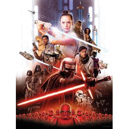 Bild Komar "Star Wars Movie Poster Rey", bunt (farbe bild(er): bunt), B:30cm H:40cm, Holz, Papier, Bilder, Bild, Wandbild zur Dekoration im Kinderzimmer - ohne Rahmen