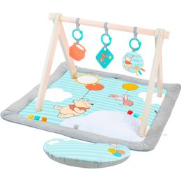 Spielbogen Bright Starts "WINNIE THE POOH Once Upon a Tummy Time &trade; Activity Gym", bunt, Spielb&ouml;gen, Baby, Spielbogen, mit Pl&uuml;schmatte und St&uuml;tzkissen