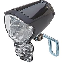 Fahrrad-Frontlicht Prophete "LED-Dynamoscheinwerfer 70 Lux", schwarz, Fahrradlampen, Fahrrad-Frontlicht