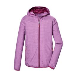 Outdoorjacke Killtec "KOS 109 WMN JCKT", Damen, Gr. 44, pink, Obermaterial: 100% Polyester;Futter: 100% Polyester, Jacken Outdoorjacke, Leichte, wasserdichte Damenjacke, atmungsaktiv, packbar