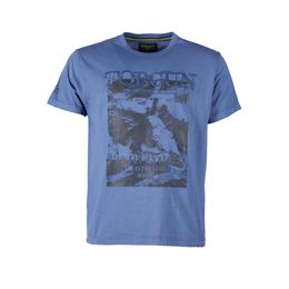T-Shirt Top Gun "T-Shirt TG25009", Herren, Gr. L, schwarz (navy), Obermaterial: 100% Baumwolle CO., Shirts T-Shirt