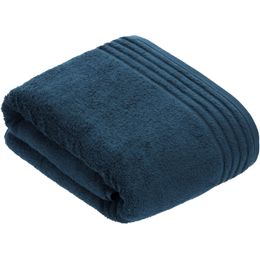 Badetuch Vossen "Vienna Style Supersoft", blau (petrol), B:100cm L:150cm, Walkfrottee, Baumwolle, Handt&uuml;cher, Badetuch, Supersoft Baumwolle, Topseller