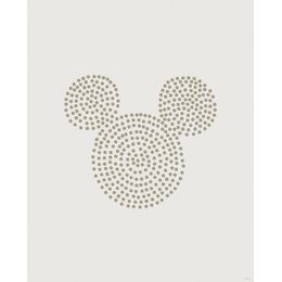 Bild Komar "Mickey&acute;s Score", beige (farbe bild(er): beige), B:40cm H:50cm, Holz, Papier, Bilder, Bild, Wandbild zur Dekoration im Kinderzimmer - ohne Rahmen