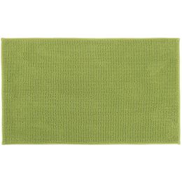 G&ouml;zze Badematte G&Ouml;ZZE "Chenille" Gr. 3, gr&uuml;n (apfelgr&uuml;n), H:15mm, Polyester, Badematten, Badematte, Badteppich, Uni Farben, besonders weich durch Microfaser, waschbar