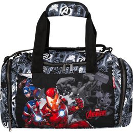 Sporttasche McNeill "Neu, Marvel, Avengers", M&auml;dchen, Gr. B/H/T: 37cm x 25cm x 20cm, bunt (avengers), Polyester, Taschen Sporttasche, f&uuml;r Schule, Sport und Freizeit