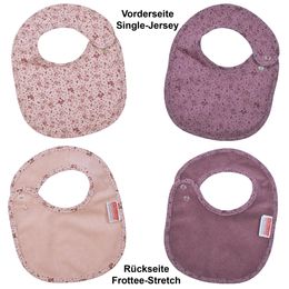 W&ouml;rner L&auml;tzchen W&Ouml;RNER "Lamas rosa Druckknopflatz 22x29 cm", Baby, rosa, Baumwolle, Materialmix, L&auml;tzchen L&auml;tzchen, mit Druckkn&ouml;pfen, maschinenwaschbar, trocknergeeignet