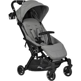 Kinder-Buggy Hartan "Bit - Buggy 1", Baby, grau (stone), Aluminium, Polyester, Kinderwagen Kinder-Buggy, mit Regenschutz & Cupholder