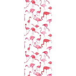 Vinyltapete queence "Iesai", pink, B:0,9m L:2,5m, Vinyl, Tapeten, Vinyltapete, 90x250cm, selbstklebend, kinderleichte Anbringung,, Sticker