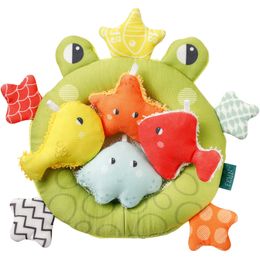 babyFEHN Badespielzeug FEHN "Plansch & Play, Badekescher Frosch", bunt, Wasserspielzeuge, BabyB:21,5cm H:2cm T:18cm, Polyester, Badespielzeug, B:21,5cm H:2cm T:18cm