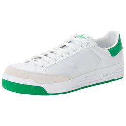 Sneaker adidas originals "ROD LAVER", Herren, Gr. 42, wei&szlig; (runwht, runwht, fairwa), Leder, Textil, Schuhe Sneaker
