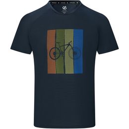 Dare2b Tech II Herren T-Shirt dunkelblau M - Herrenshirts, -hemden & -pullover von Dare 2b