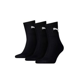 Kurzsocken Puma "Socken 3er Pack", Damen, Gr. 35-38, schwarz, Obermaterial: 78% Baumwolle CO. 18% Polyester PES. 2% Polyamid PA. 2% Elasthan EL., Socken Kurzsocken