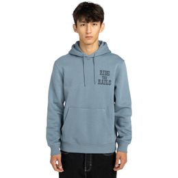 Hoodie Element "Timber On Track", Herren, Gr. L, blau mirage, Obermaterial: 55% Walkfrottier, 25% Walkfrottier, 20% Microfaser;, Sweatshirts Hoodie