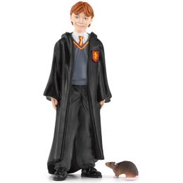 Spielfigur Schleich "WIZARDING WORLD, Harry Potter&trade;, Ron Weasley & Kr&auml;tze (42634)", bunt, Spielfiguren, Kinder, Kunststoff, Spielfigur, Made in Europe