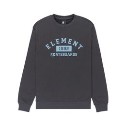 Sweatshirt Element "Home Team", Herren, Gr. L, schwarz (off schwarz), Obermaterial: 55% Walkfrottier, 25% Walkfrottier, 20% Microfaser;, Sweatshirts Sweatshirt