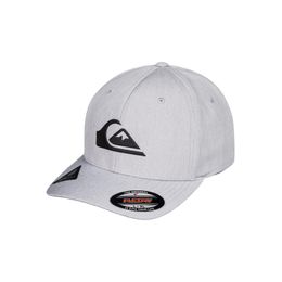Flex Cap Quiksilver "Amped Up", Herren, Gr. S/M, sleet heather, Kunstfaser, Caps Flex Cap