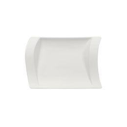 Villeroy & Boch Fr&uuml;hst&uuml;cksteller VILLEROY & BOCH "Beilagenplatte NewWave 21 x 15 cm wei&szlig;", wei&szlig;, Speiseteller, Fr&uuml;hst&uuml;cksteller