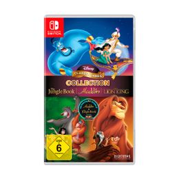 Disney Spielesoftware "Disney Classic Games - Jungle Book, Aladdin, Lion King", bunt (ohne farbbezeichnung), Nintendo Switch, Spielesoftware, Spielesoftware
