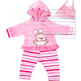 Puppenkleidung BAYER "Obert/Hose Hase rosa", rosa (rosa, pink), Puppenkleidung, Baby, Puppenkleidung