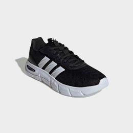 Walkingschuh adidas Sportswear "CLOUDFOAM FLEX LACES", Damen, Gr. 42, core schwarz, ftwr wei&szlig;, core schwarz, Textil, Schuhe Walkingschuh