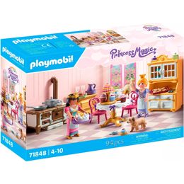 Konstruktions-Spielset Playmobil "K&ouml;nigliche K&uuml;che (71848), Playmobil Princess Magic", bunt, Spielbausteine, Kinder, Kunststoff, Konstruktions-Spielset, Made in Europe