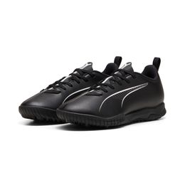 Fu&szlig;ballschuh Puma "ULTRA 5 PLAY TT JR", Kinder, Gr. 38, schwarz-wei&szlig; (Puma schwarz, Puma wei&szlig;), Synthetik, Schuhe Fu&szlig;ballschuh, f&uuml;r synthetische Hartpl&auml;tze