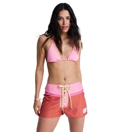 Boardshorts Roxy "The Cheeky Baby 2", Damen, Gr. XS, ginger spice, Obermaterial: 72% Microfaser, 18% Microfaser, 10% Walkfrottier;, Hosen Boardshorts
