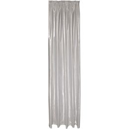 Vorhang HOMING "Reflexa" Gr. 1, silber (silberfarben), B:135cm H:240cm, Polyester, Gardinen, Vorhang, Vorhang Reflexa