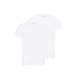 !Solid T-Shirt SOLID "T-Shirt SDODIT", Herren, Gr. XL, wei&szlig; (wei&szlig;, wei&szlig;), Obermaterial: 50% Baumwolle CO. 50% Polyester PES., Shirts T-Shirt