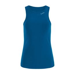 Tanktop WINSHAPE "AET134LS", Damen, Gr. XS, gr&uuml;n (teal gr&uuml;n), 85% Polyester, 15% Elasthan, Rundhals, Tops Tanktop, Functional Soft and Light