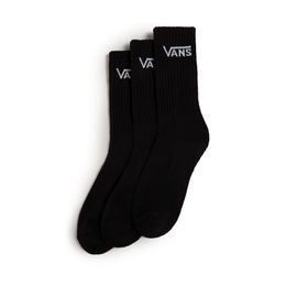 Socken Vans, Damen, Gr. 38,5-42, schwarz, Obermaterial: 74% Baumwolle, 15% Nylon, 7% Polyester, 3% Elastodien, 1% Elasthan, Socken Socken, f&uuml;r sportliche Aktivit&auml;ten und Alltag, weiches Obermaterial