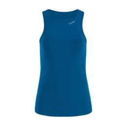 Tanktop WINSHAPE "AET134LS", Damen, Gr. S, gr&uuml;n (teal gr&uuml;n), 85% Polyester, 15% Elasthan, Rundhals, Tops Tanktop, Functional Soft and Light