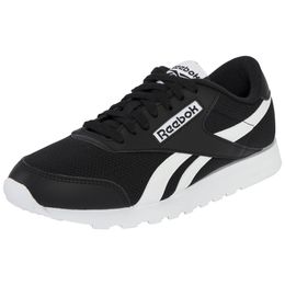 Sneaker Reebok CLASSIC "REEBOK ROYAL PRIME RUN", Herren, Gr. 45, schwarz, wei&szlig;, wei&szlig;, Synthetik, Textil, Schuhe Sneaker