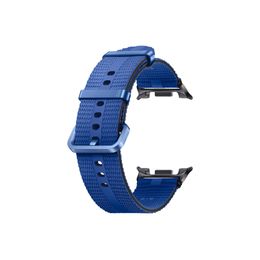 Samsung Wechselarmband "Athleisure Band (Gr. M/L) f&uuml;r Samsung Galaxy Watch8 / Watch8 Classic", blau, Uhrenarmb&auml;nder, Wechselarmband