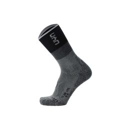 Kurzsocken uyn "Socken 1er Pack", Damen, Gr. 37-38, schwarz (schwarz, grau), Obermaterial: 50% Polyamid PA. 47% Lyocell CLY. 3% Elasthan EL., Socken Kurzsocken