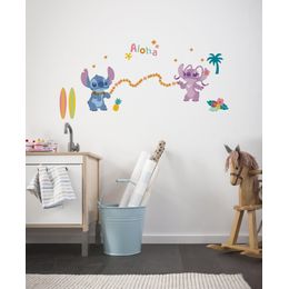 Wandtattoo Komar "Stitch Aloha - Gr&ouml;&szlig;e 50 x 70 cm", bunt, Disney, Folie, Wandtattoos, Wandtattoo, selbstklebend, Wandsticker, Kinderzimmer
