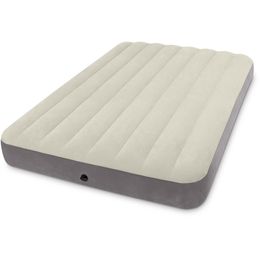 Luftbett Intex "Deluxe Single High Airbed", beige, Luftbetten, B/H/L: 137cm x 25cm x 191cm, Vinyl, Luftbett, B:137cm H:25cm L:191cm