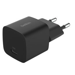 Belkin USB-Ladeger&auml;t "BoostCharge 25W USB-C Charger Power Delivery", schwarz, B:20,8cm H:12,88cm T:11,09cm, Ladeger&auml;te, USB-Ladeger&auml;t