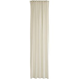 Vorhang HOMING "Derra" Gr. 1, beige, B:140cm H:245cm, Polyester, Gardinen, Vorhang, Vorhang Derra