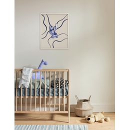 Wandbild Komar "Disney Lilo and Stitch Brave and Wild", beige (farbe bild(er): beige,lila), Disney, 1 Stk., Vlies, Bilder, Wandbild, 50 x 70 cm (Breite x H&ouml;he) - Kinderzimmer, Dekoration