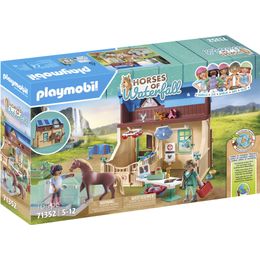 Konstruktions-Spielset Playmobil "Reittherapie & Tierarztpraxis (71352), Horses of Waterfall", bunt, Spielbausteine, Kinder, Kunststoff, Konstruktions-Spielset
