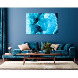 Acrylglasbild queence "Egus", blau (farbe bild(er): blau), B:120cm H:80cm, Bilder, Acrylglasbild, Fine Art-Print in Galeriequalit&auml;t