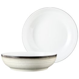 Schale Seltmann Weiden "Foodbowl Terra &oslash; 25,5 cm 2er Set", bunt (corso), L:25,5cm, Sch&uuml;sseln, Schale