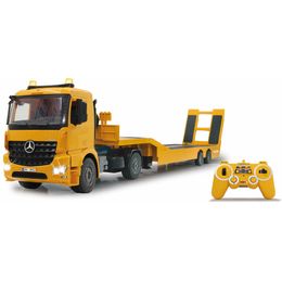 RC-Truck Jamara "Tieflader Arocs", gelb, Fernlenkfahrzeuge, KinderB:85cm H:18cm T:13cm, Kunststoff, RC-Truck, mit Sound, B:85cm H:18cm T:13cm