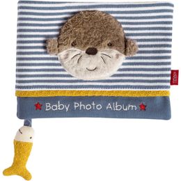 babyFEHN Greifspielzeug FEHN "Otter Theo, Fotoalbum Otter", bunt, Greifspielzeug, BabyB:20cm H:15cm, Greifspielzeug, B:20cm H:15cm
