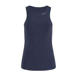 Tanktop WINSHAPE "AET134LS", Damen, Gr. S, grau (anthrazit), 85% Polyester, 15% Elasthan, Rundhals, Tops Tanktop, Functional Soft and Light