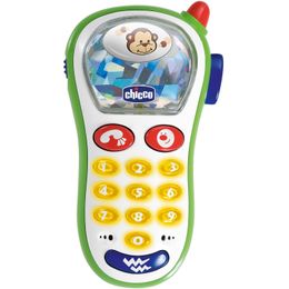 Spieltelefon Chicco "Baby Foto Handy", bunt, Spieltelefone, BabyB:6,5cm H:13,5cm T:4cm, Kunststoff, Spieltelefon, B:6,5cm H:13,5cm T:4cm