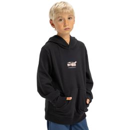 Hoodie DC Shoes "DC Handy Cam", Jungen, Gr. 14(155-164cm), schwarz, Obermaterial: 55% Walkfrottier, 25% Walkfrottier, 20% Microfaser;, Sweatshirts Hoodie