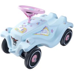 Rutscherauto BIG "BIG Bobby Car Classic Einhorn", blau (t&uuml;rkis), Rutschautos, KinderB:30cm H:38cm T:58cm, Kunststoff, Rutscherauto, Made in Germany, B:30cm H:38cm T:58cm